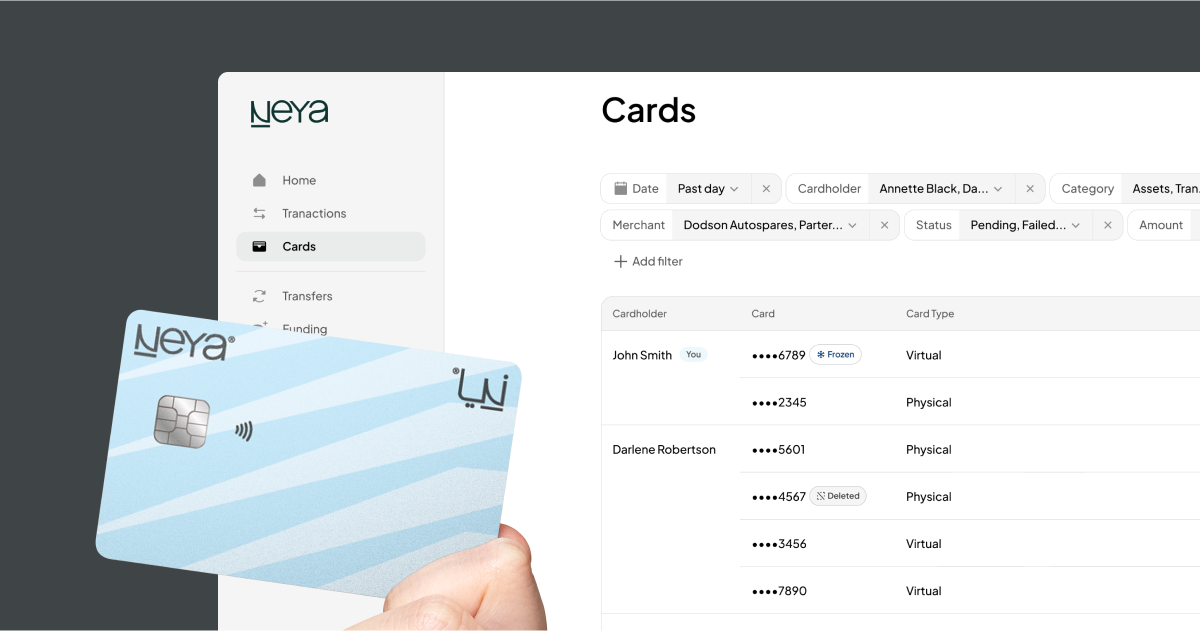 neya | Hassle-free finance for businesses